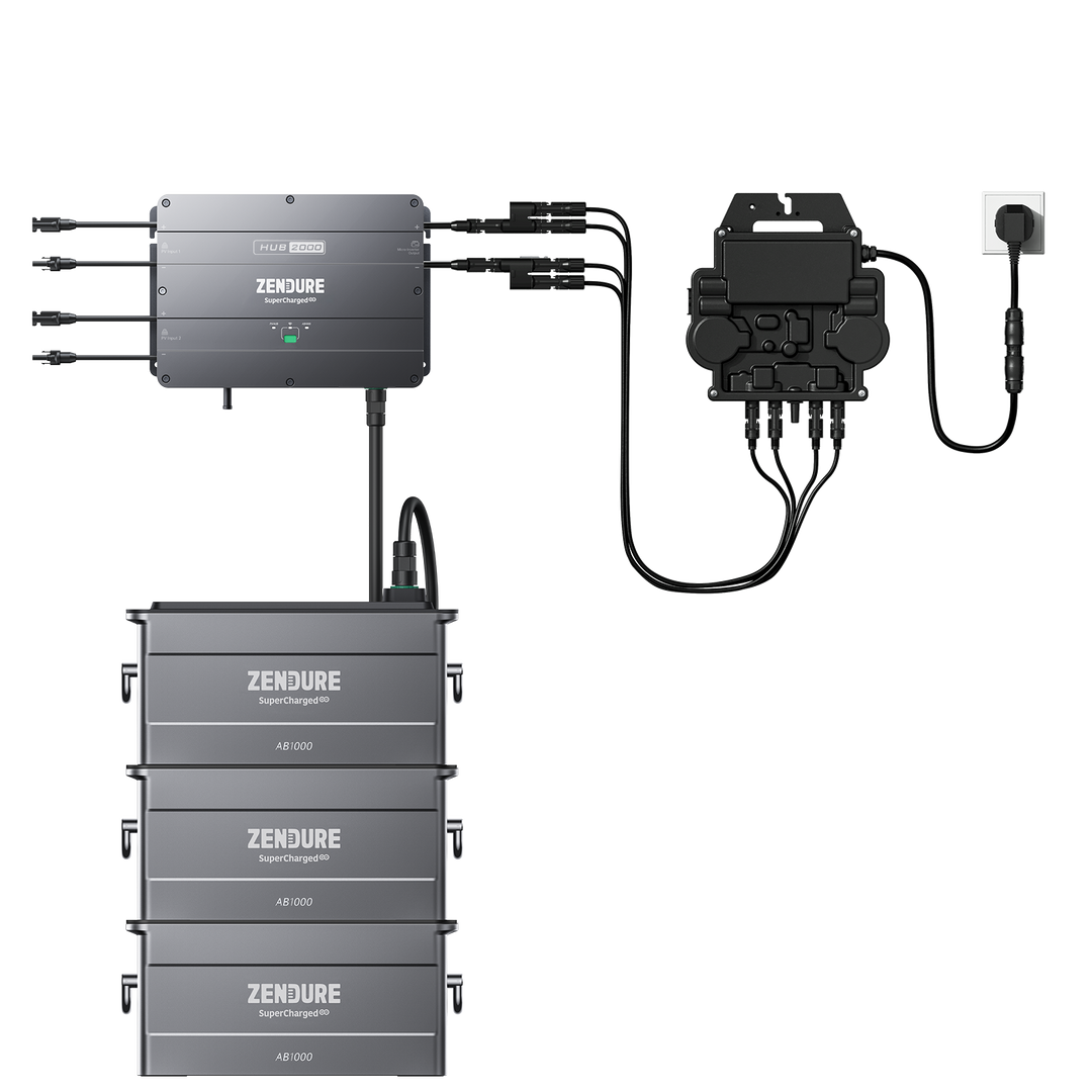 Zendure SolarFlow Hub 2000 Speicher für Balkonkraftwerk